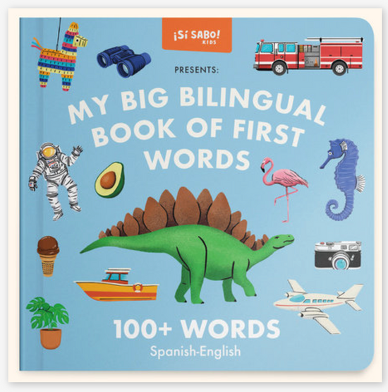 BIG BILINGUAL BOOK FIRST WORDS – Buttercup Baby Co.